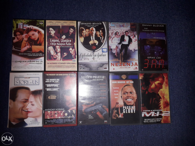 VHS kasete - Filmovi i serije - OLX.ba