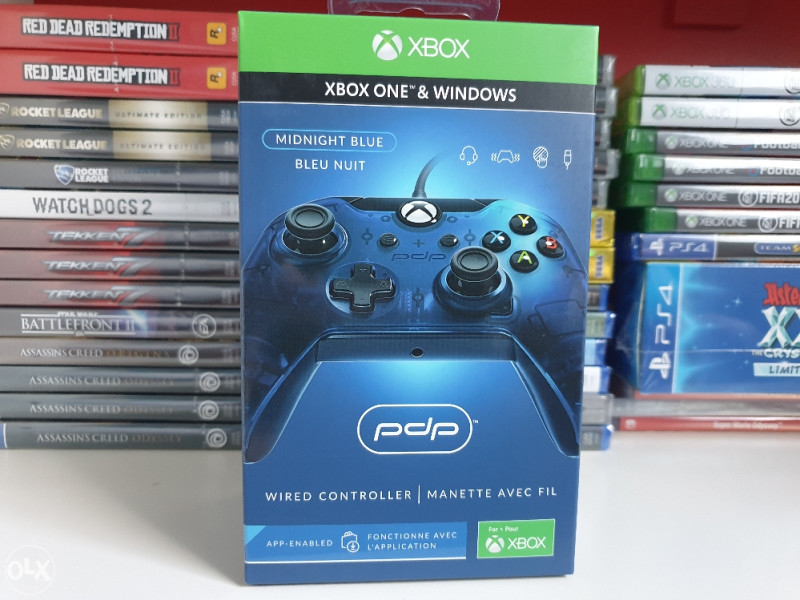 PDP Wired Controller Blue Xbox One PC Dzojstik - Džojstik/Gamepad ...
