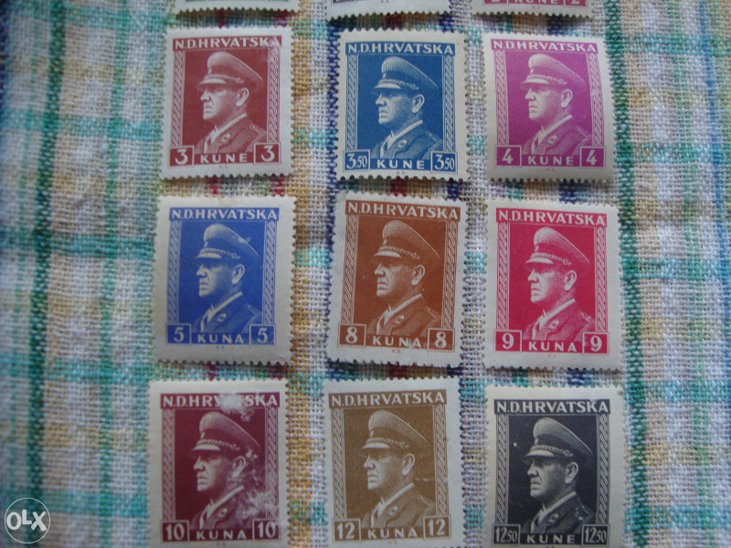 Lot stare markice NDH Ante Pavelić - Markice - OLX.ba