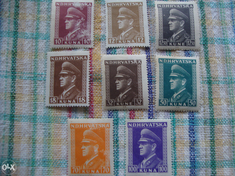 Lot stare markice NDH Ante Pavelić - Markice - OLX.ba